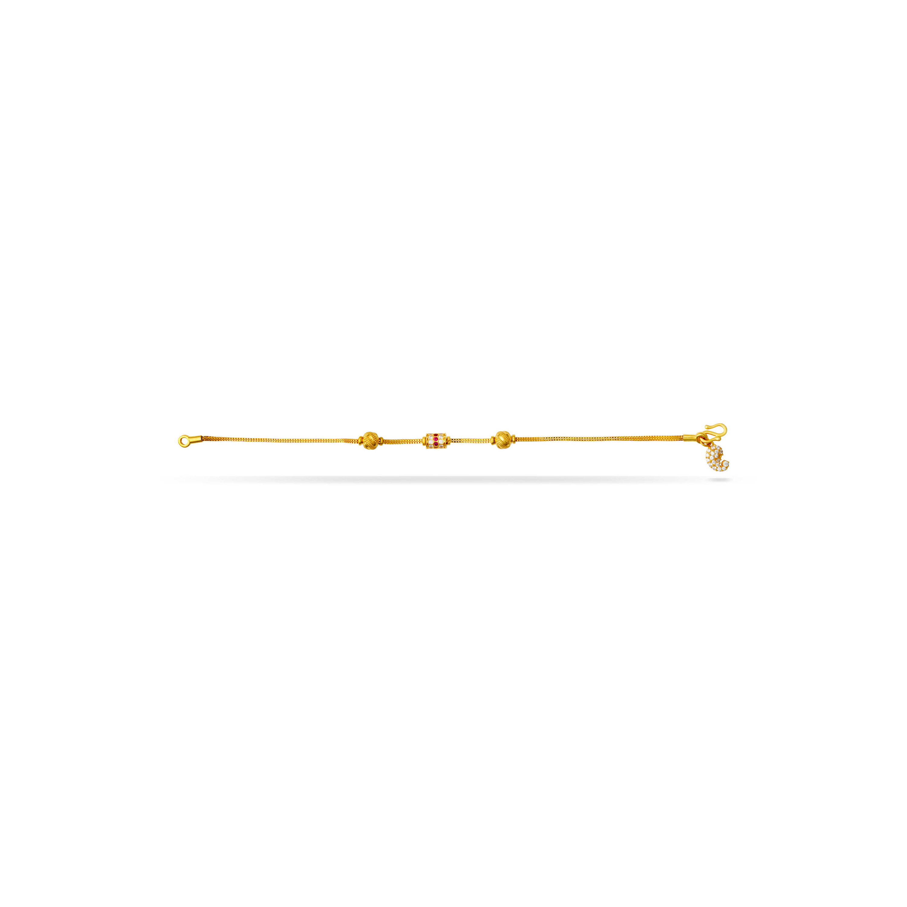Sophisticated Stone Embellished Bracelet for Office Wear